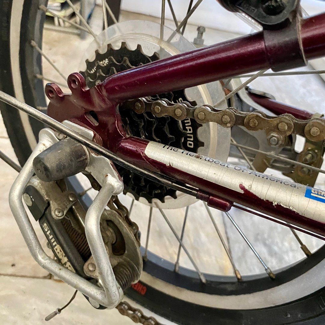 Folding Bike Chevy with Freebies, Sports Equipment, Bicycles & Parts ...