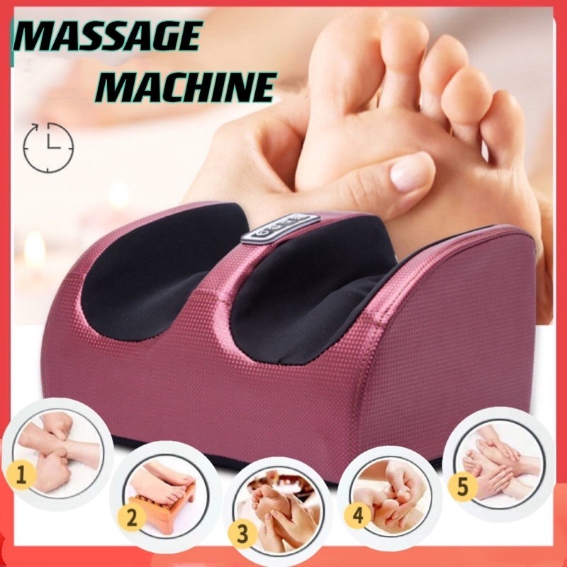 Foot Massager Machine /Reflexology Leg Pain Relief Relax Electric Thai ...