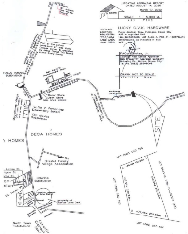For Sale: Rawland for development in Purok Jardinel Brgy. Indangan ...