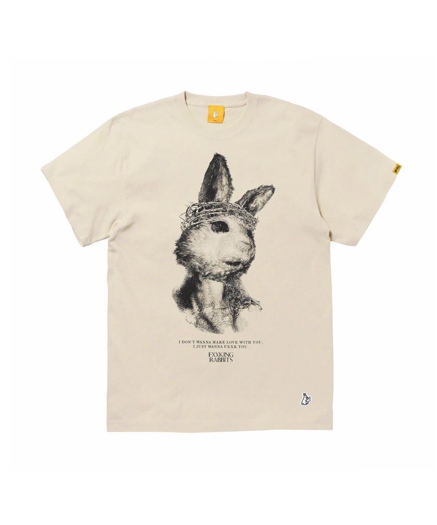 FR2 Rabbit Pigment Dye Tee, Men's Fashion, Tops & Sets, Tshirts & Polo ...