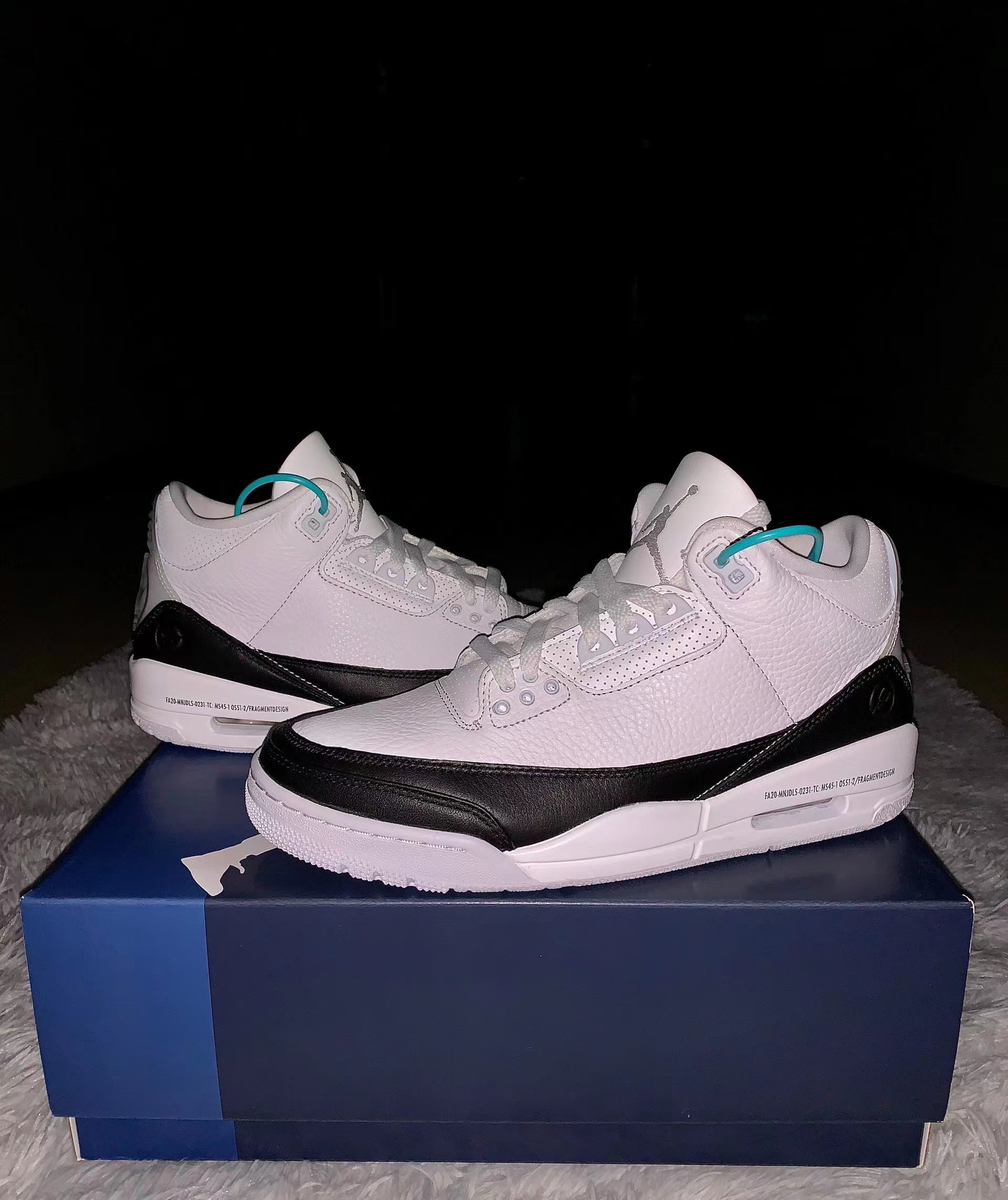fragment design x jordan air 3 retro sp white, Luxury, Sneakers ...