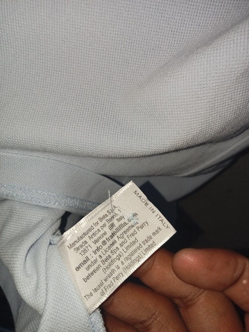 Fred perry baby blue, Men's Fashion, Tops & Sets, Tshirts & Polo Shirts ...