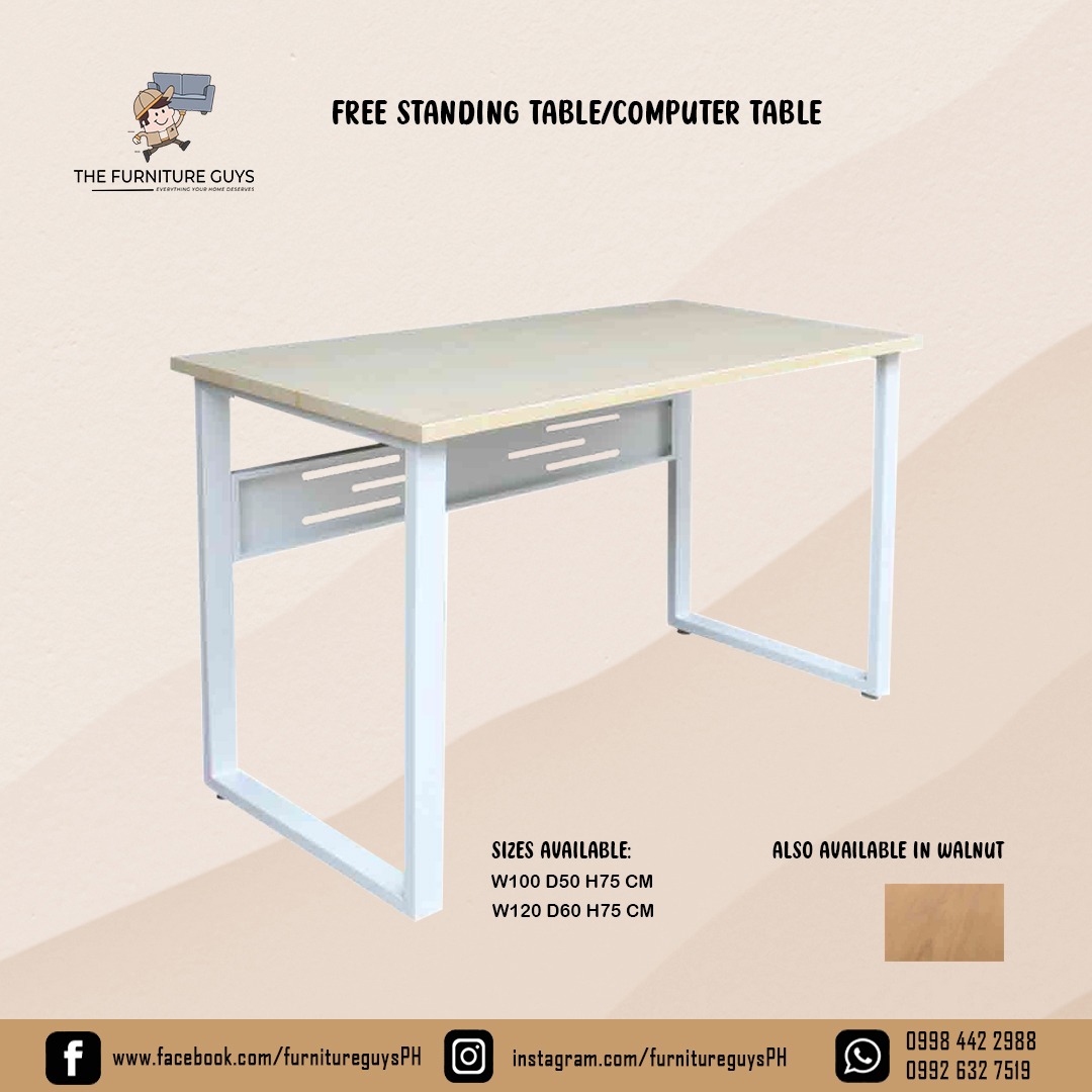 FREE STANDING TABLE, COMPUTER TABLE, OFFICE TABLE, Furniture & Home ...