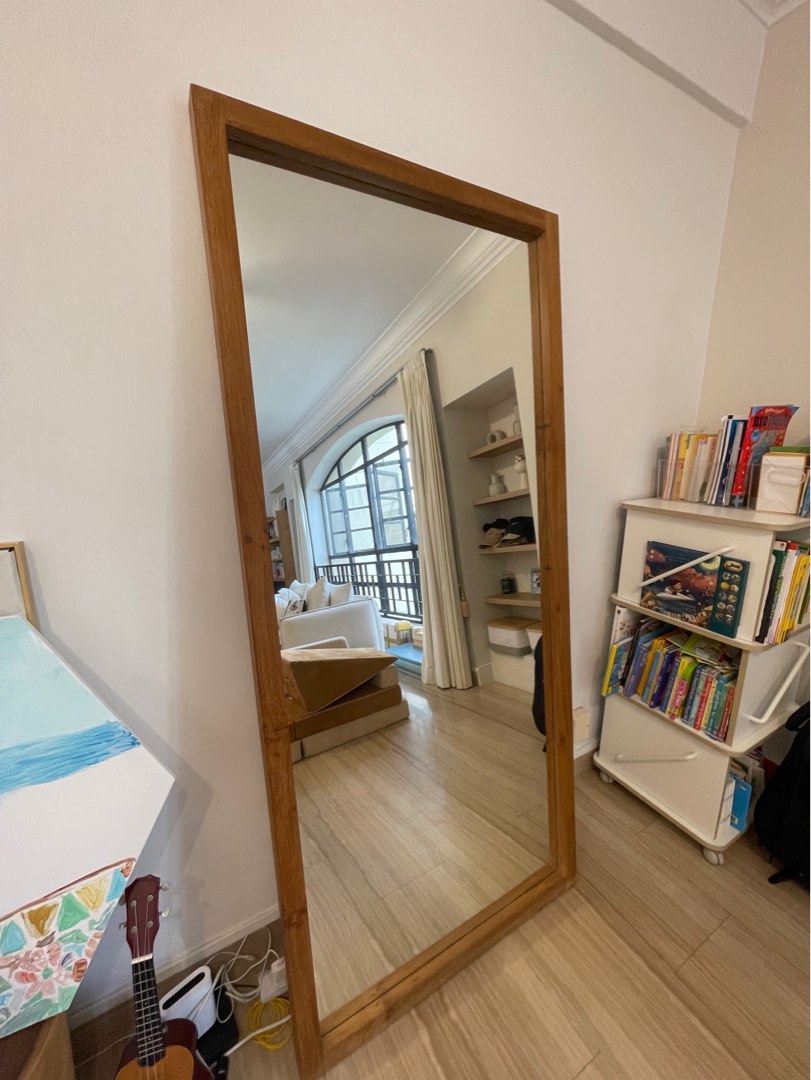 Full length mirror 2m x 90cm, Furniture & Home Living, Home Decor ...
