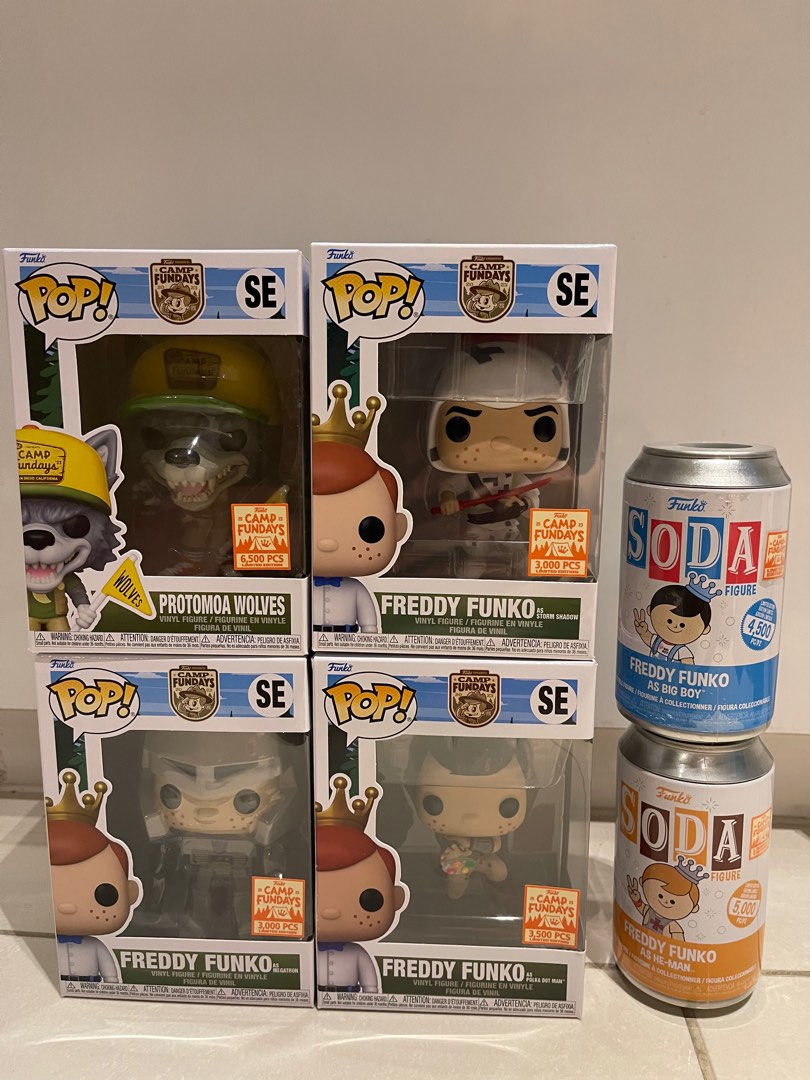 Funko Fundays SDCC 2023 Protomoa Wolves, Hobbies & Toys, Toys & Games ...