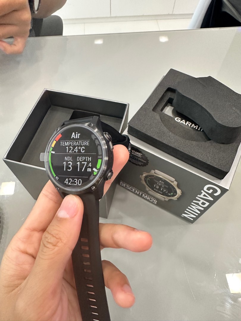 Garmin MK2S dive computer, black, Mobile Phones & Gadgets, Wearables ...