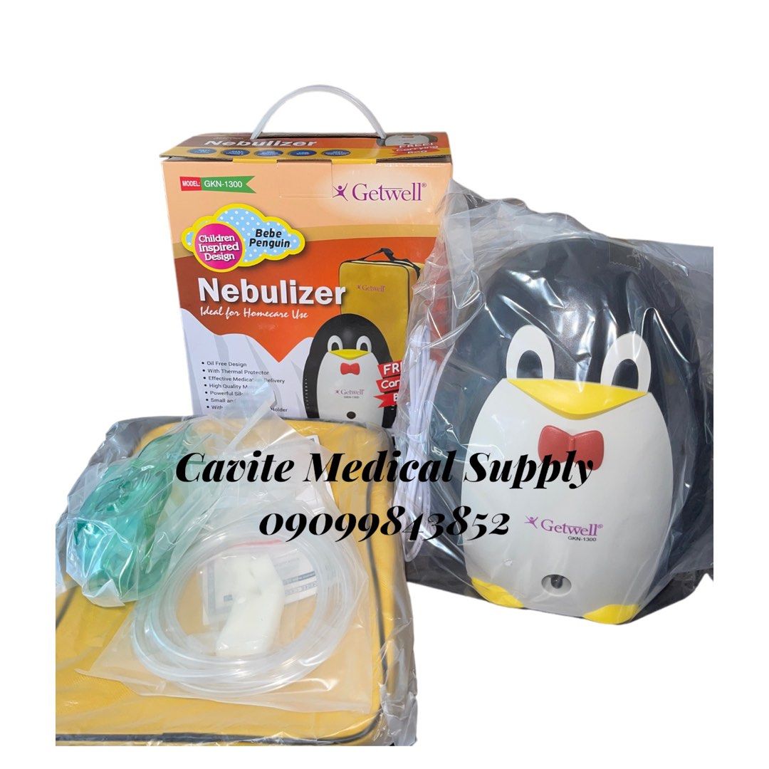 Getwell Nebulizer for Kids (Penguin), Health & Nutrition, Medical ...