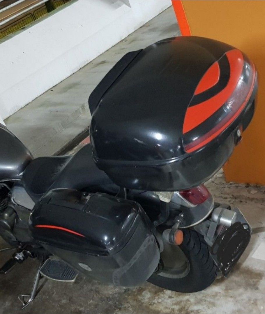 Givi (main & side box), Motorcycles, Motorcycle Accessories on Carousell