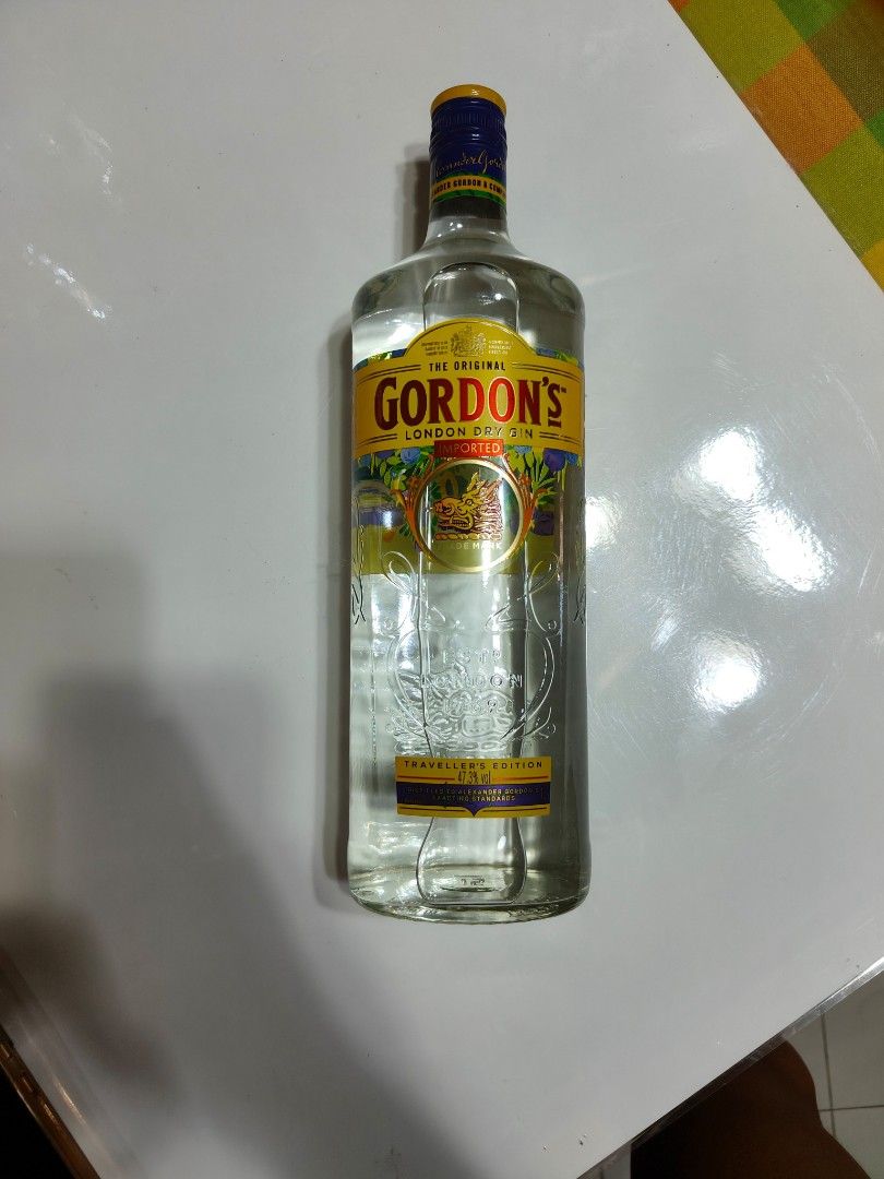 Gordon's London Dry Gin (Travellers Edition), Food & Drinks, Alcoholic ...