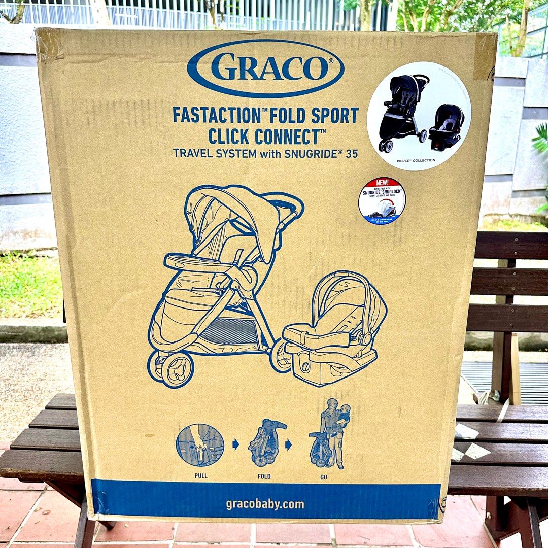 Graco FastAction Fold Baby Stroller, Babies & Kids, Going Out ...