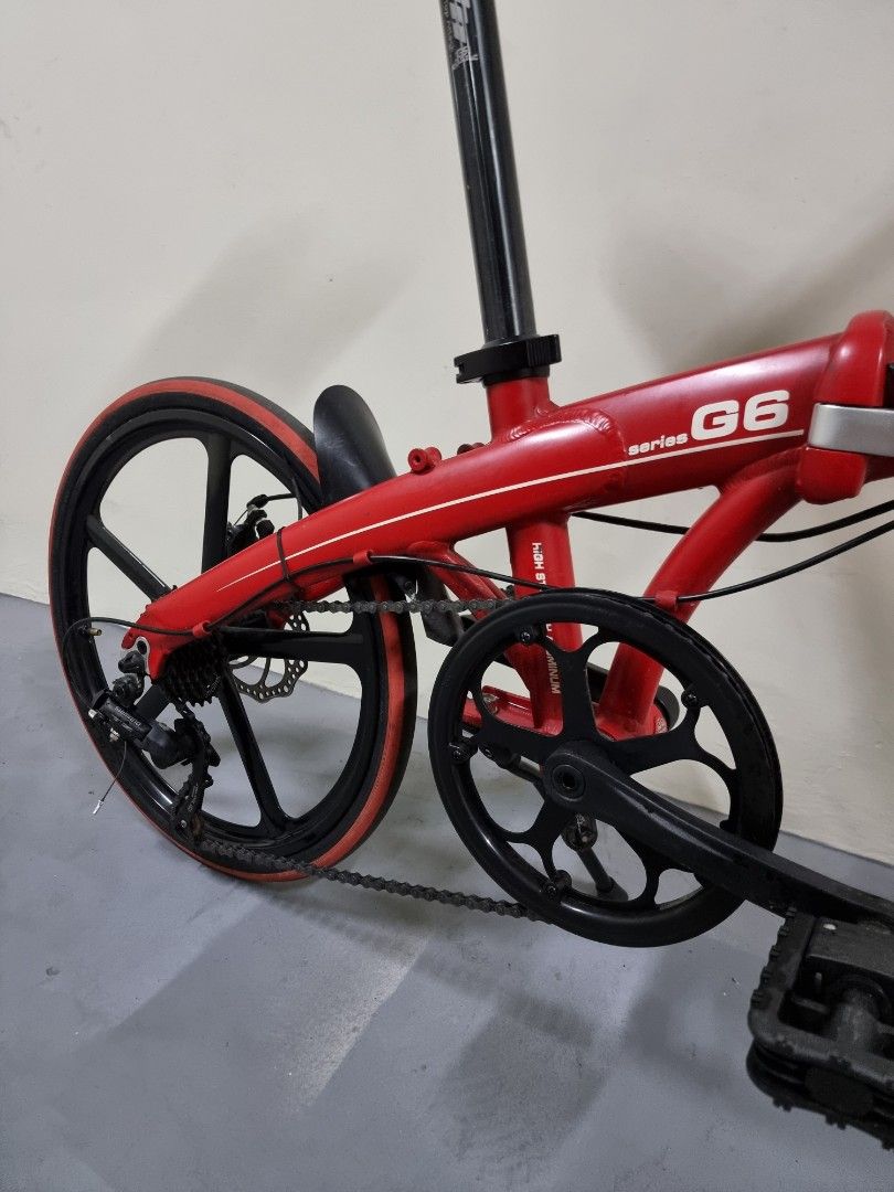 GTR G6 folding bike, Sports Equipment, Bicycles & Parts, Bicycles on Carousell