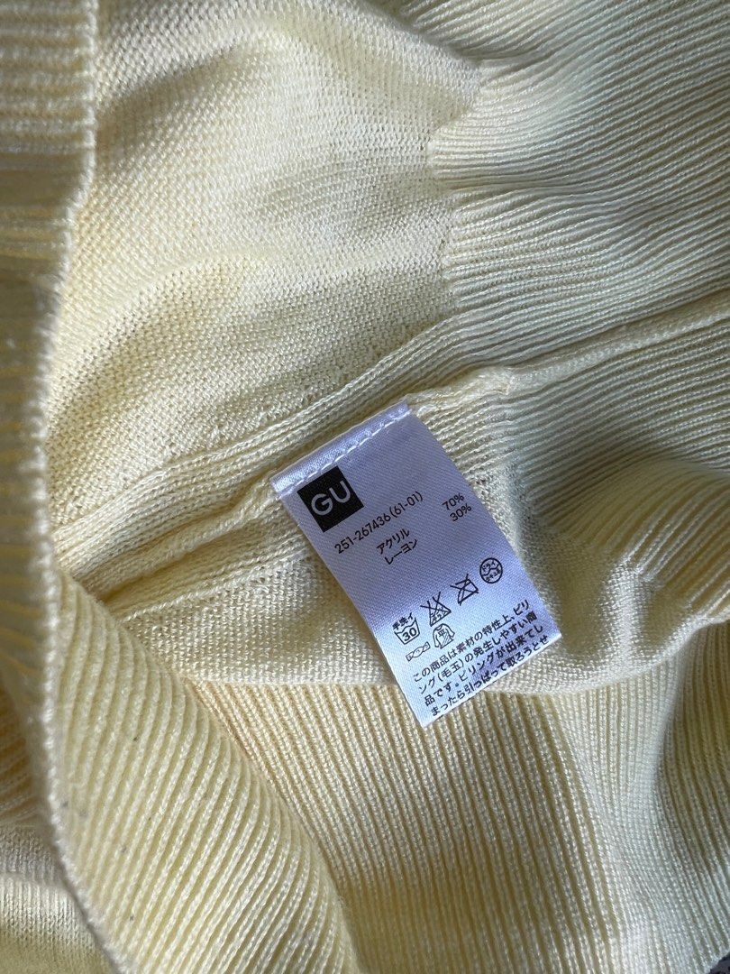 GU by UNIQLO knitted longsleeve on Carousell