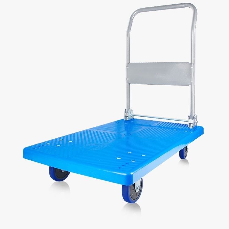 Hand Trucks Folding Trolley Load 300 KG Heavy Duty Pull cart Portable ...