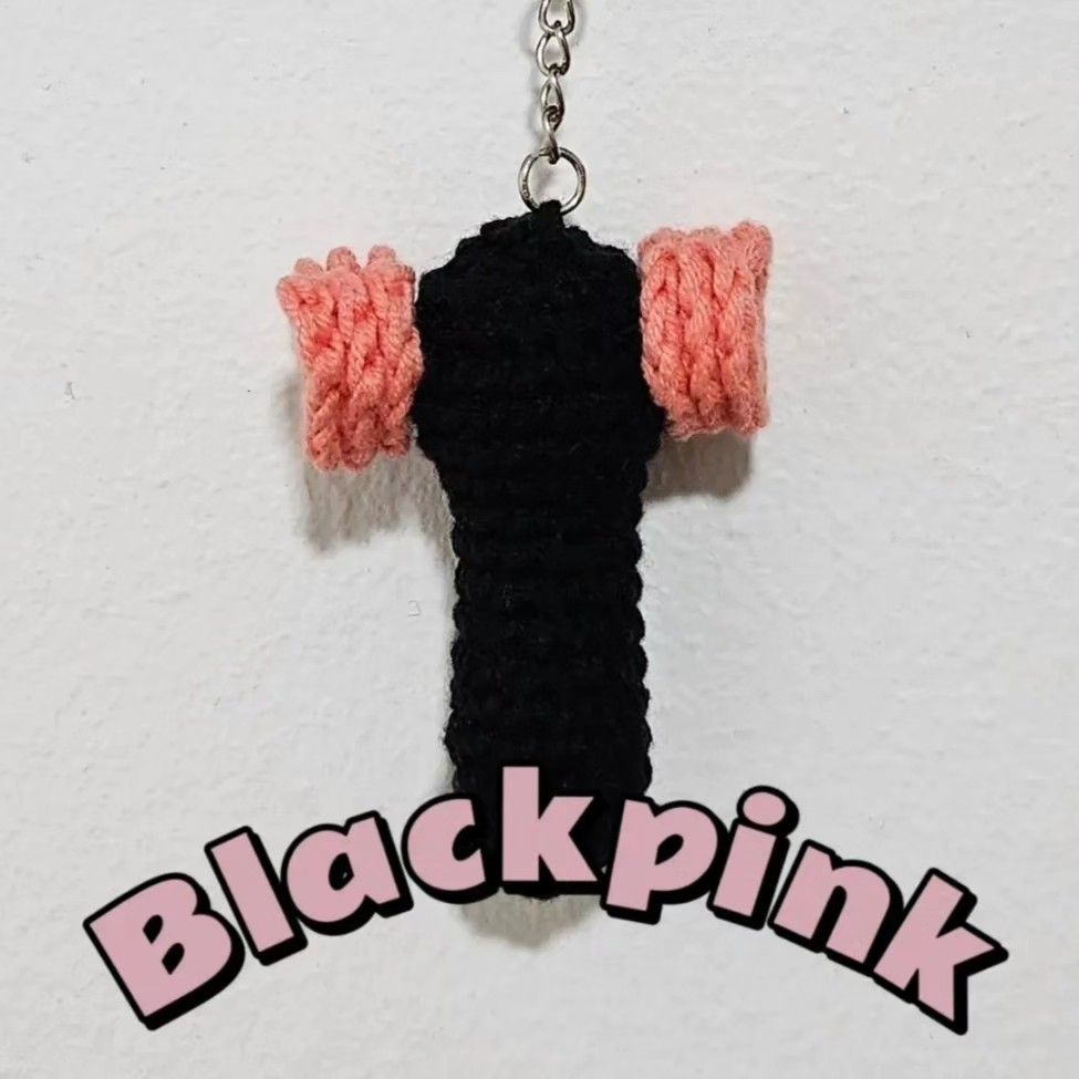 Handmade Crochet Blackpink Lightstick | KPOP | Bl-ping-bong, Hobbies ...