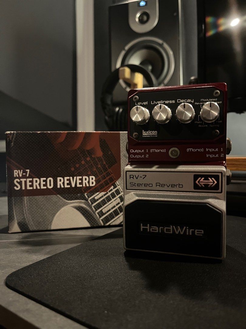 Hardwire RV-7 Stereo Reverb on Carousell