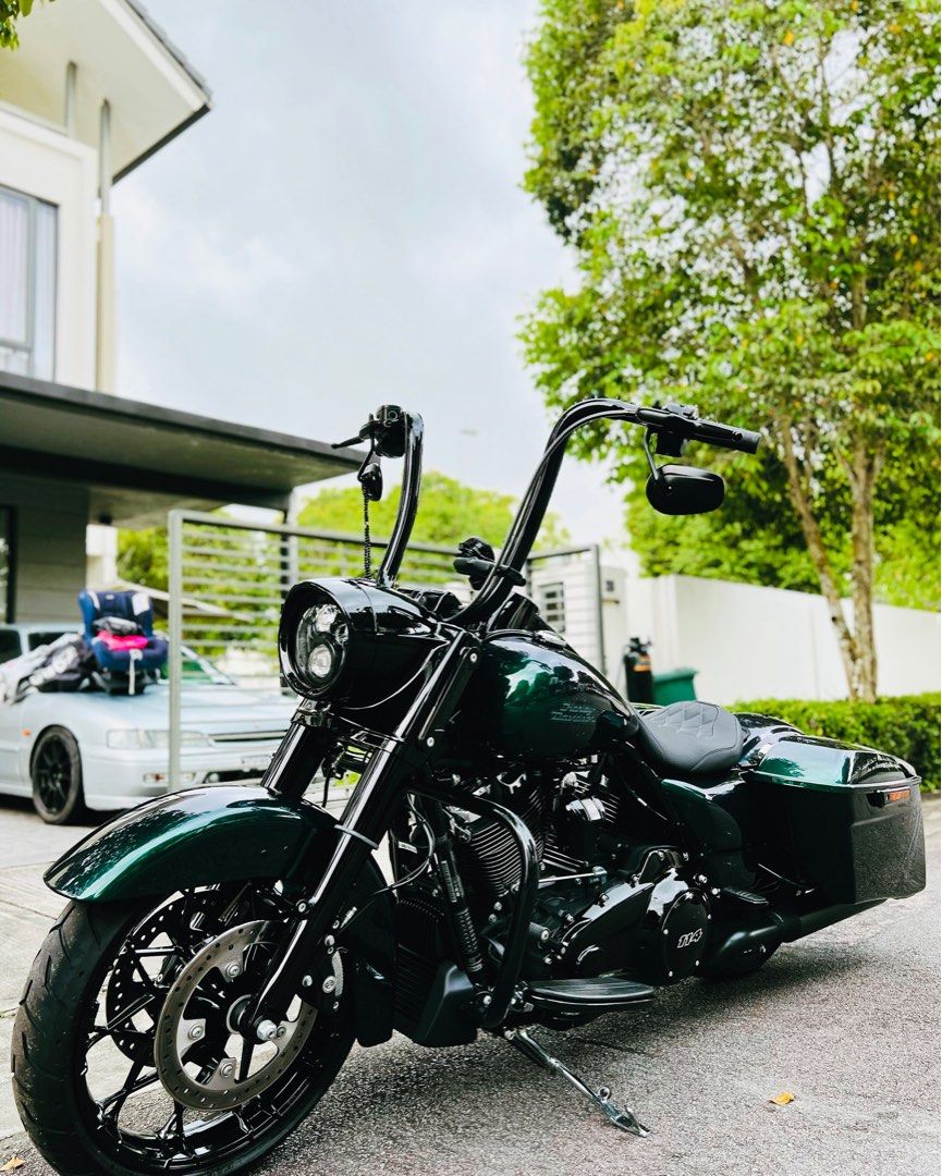 Harley Davidson Road King Special Snake Venom, Motorcycles, Motorcycles ...