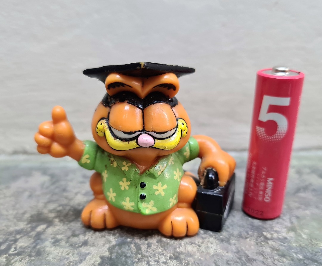 HAWAII HITCHHIKER GARFIELD - UFS Pencil Topper PVC Figure, Hobbies ...