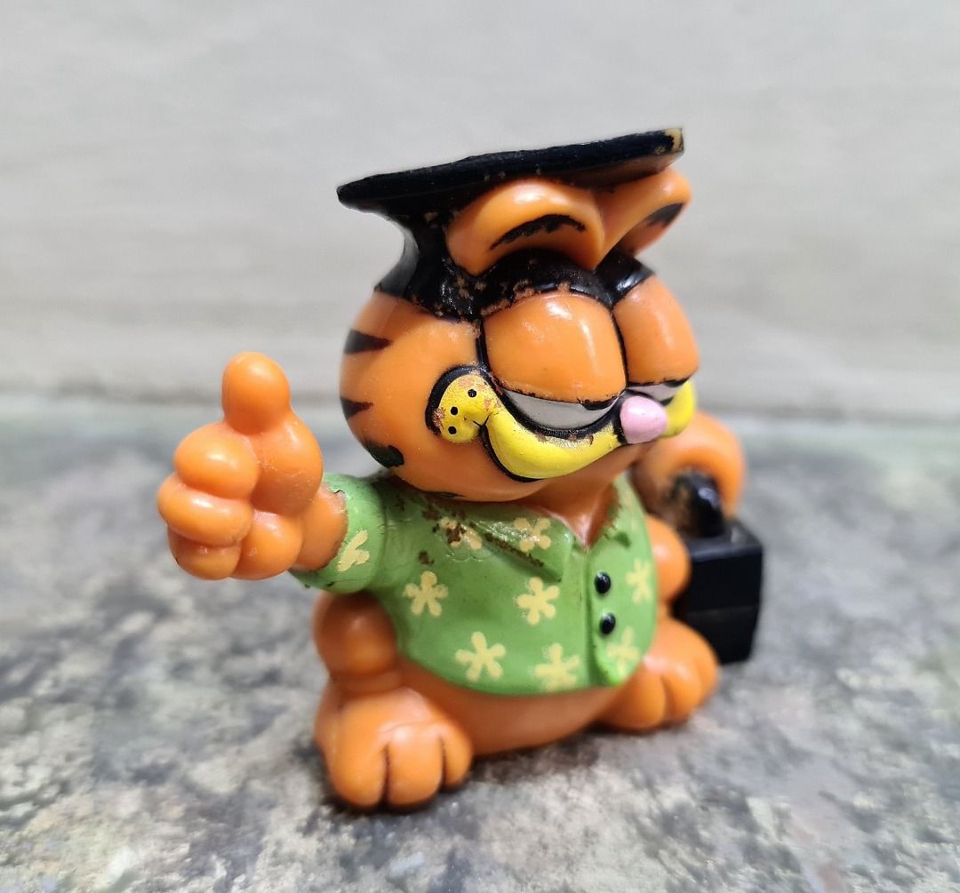 HAWAII HITCHHIKER GARFIELD - UFS Pencil Topper PVC Figure, Hobbies ...