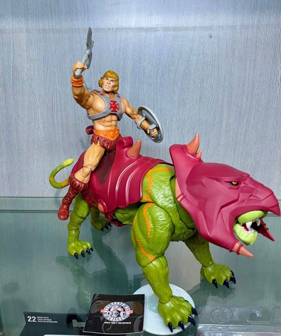 He man & Battle Cat Set ( Masters Of The Universe) on Carousell