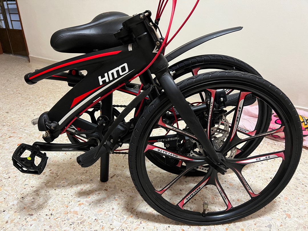 HITO Foldable Bike, Sports Equipment, Bicycles & Parts, Bicycles on Carousell