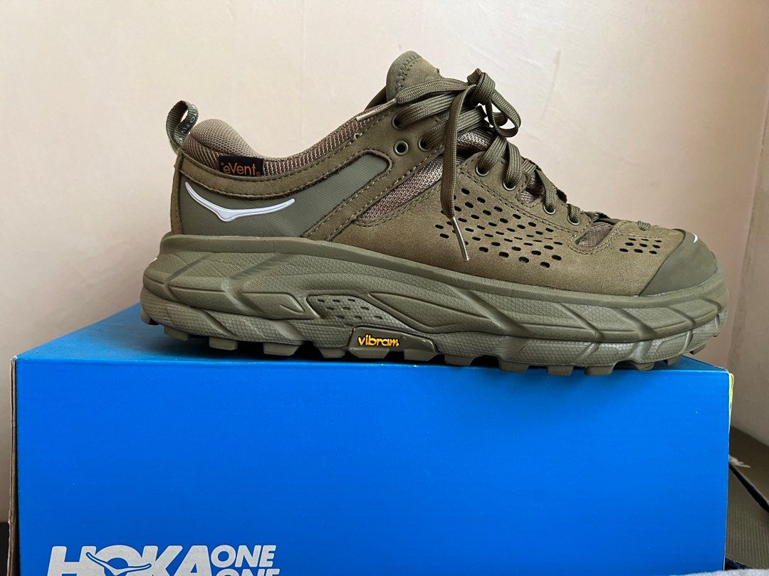 Hoka One One Ultra Tor Olive, 男裝, 鞋, 波鞋 - Carousell
