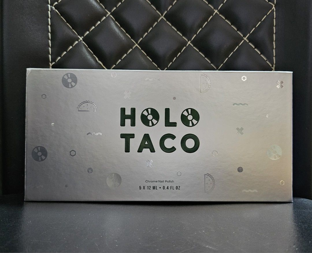 Holo Taco Chrome Collection Box (Empty Box only), Beauty & Personal ...