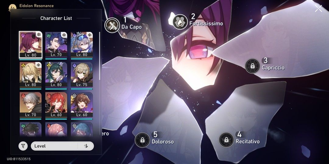 Honkai Star Rail e2 Kafka + LC, Loucha + LC , SW + Event LC, Video ...