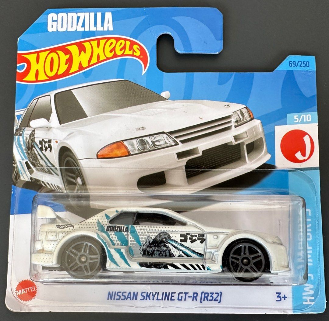 Hot Wheels Godzilla R32 (Nissan Skyline GT-R), 興趣及遊戲, 玩具 & 遊戲類 - Carousell
