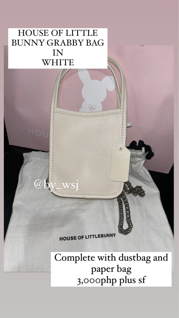 HOUSE OF LITTLE BUNNY GRABBY BAG on Carousell