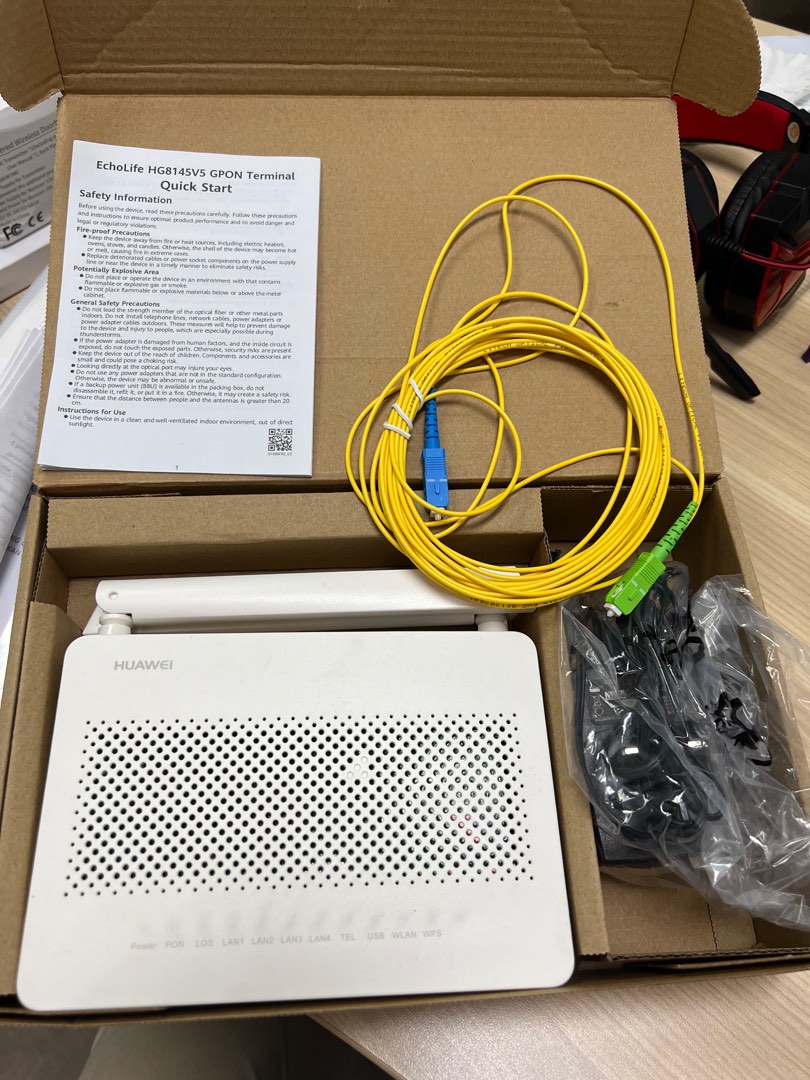 Huawei HG8145V5 GPON, Computers & Tech, Parts & Accessories, Networking on Carousell