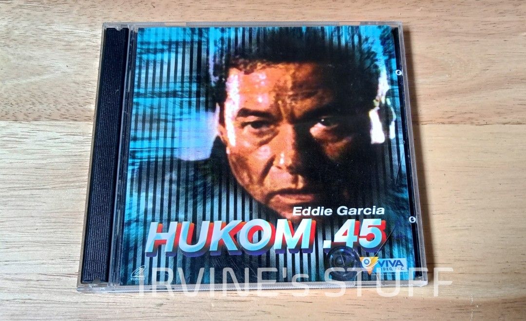 HUKOM 45 Tagalog movie VCD Original Eddie garcia movie on Carousell