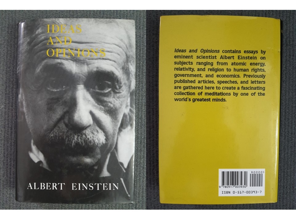 Ideas and Opinions. ALbert Einstein, Hobbies & Toys, Books & Magazines ...