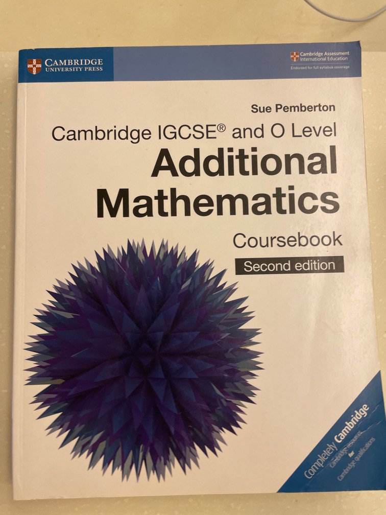 IGCSE Additional Mathematics coursebook Second edition, Hobbies & Toys ...