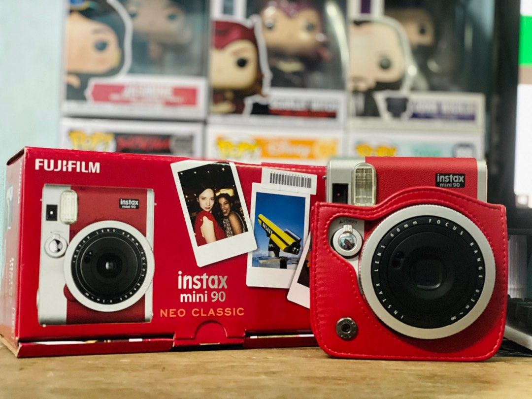 Instax Mini90 Red on Carousell