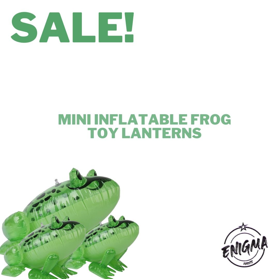 (INSTOCK) Famous Douyin/Tiktok Frog Mini Inflatable Frog Toy Lanterns ...