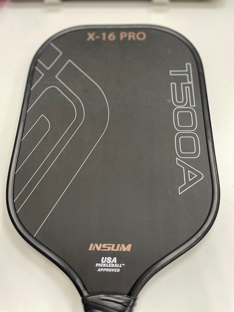 Insum T500A X-16 Pro Pickleball Paddle, Sports Equipment, Sports ...