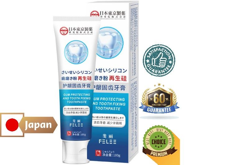 Japan Regenerative Silicon Toothpaste- Protecting gum and fixing loose ...