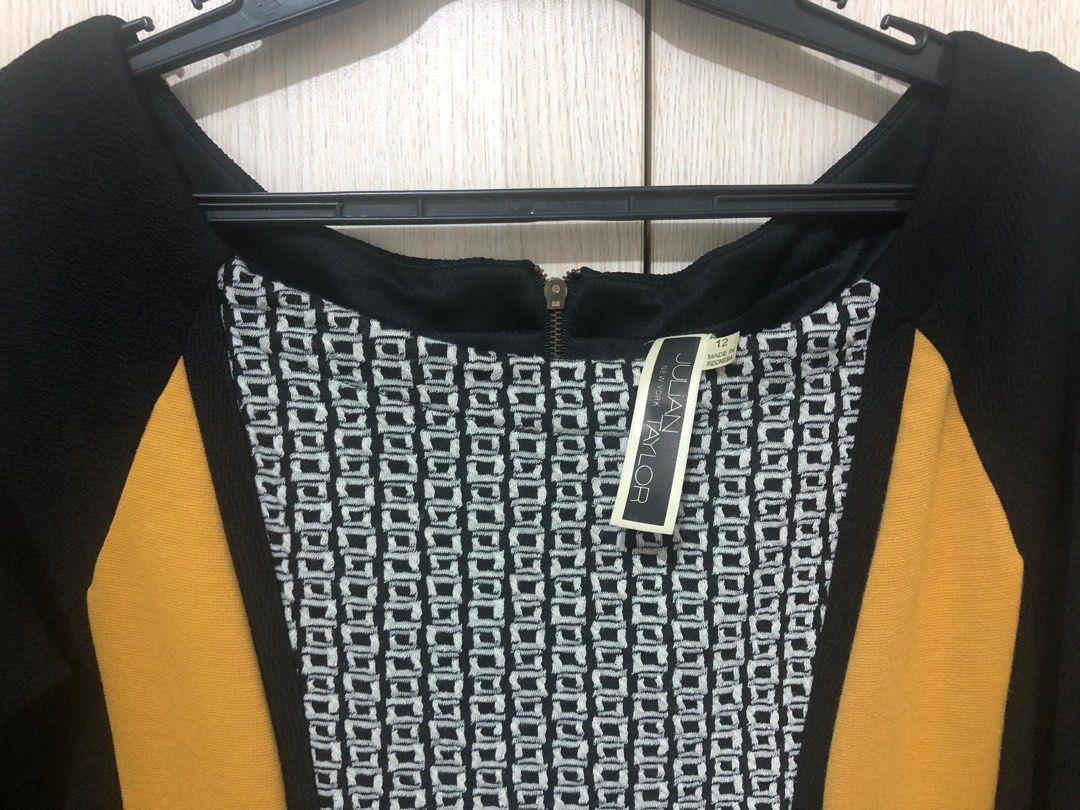 Julian Taylor Form Fitting Dress US12 on Carousell