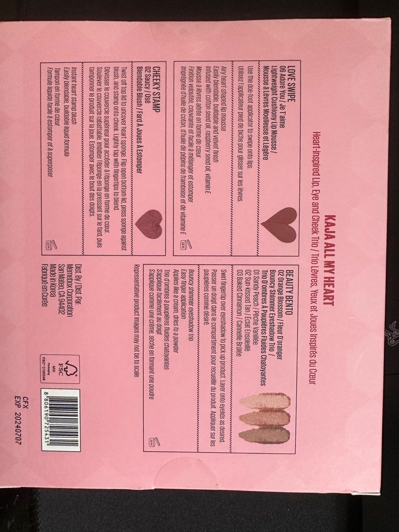 Kaja all my heart makeup set, Beauty & Personal Care, Face, Makeup on ...