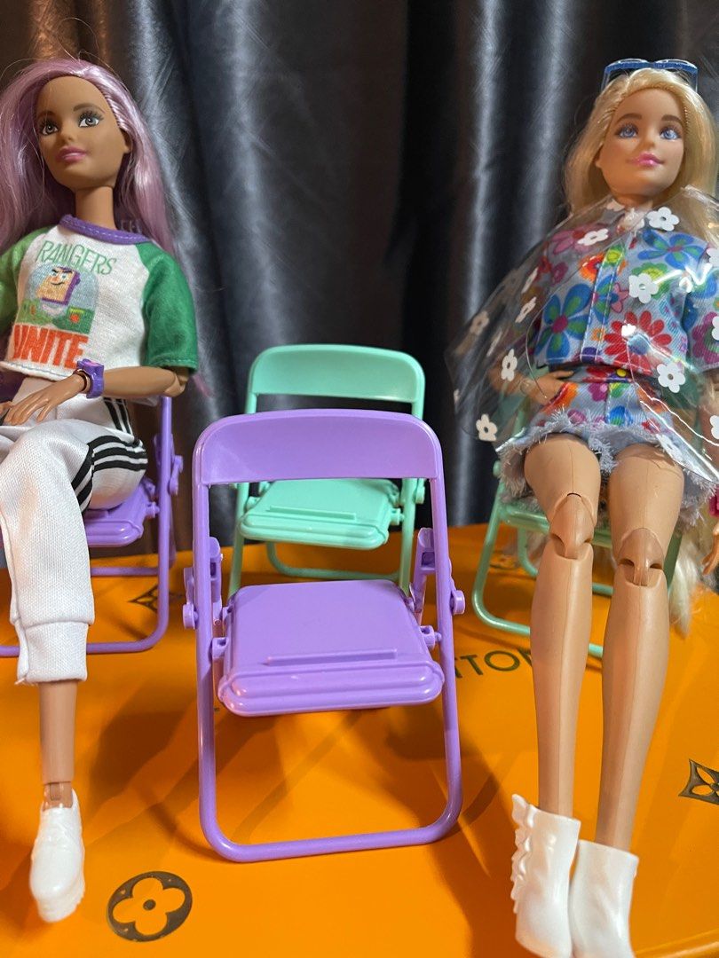 Kerusi healing barbie doll chair, Hobbies & Toys, Toys & Games on Carousell