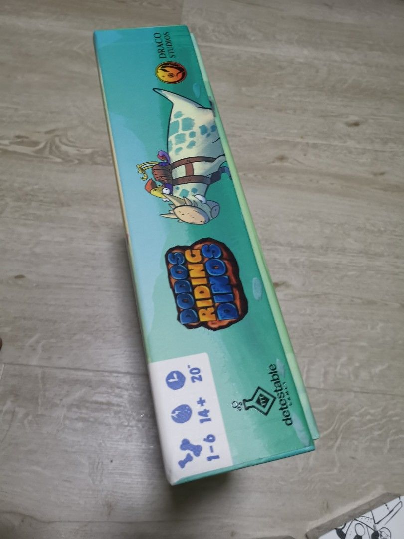Kickstarter Boardgame dodos riding dinos, Hobbies & Toys, Toys & Games ...