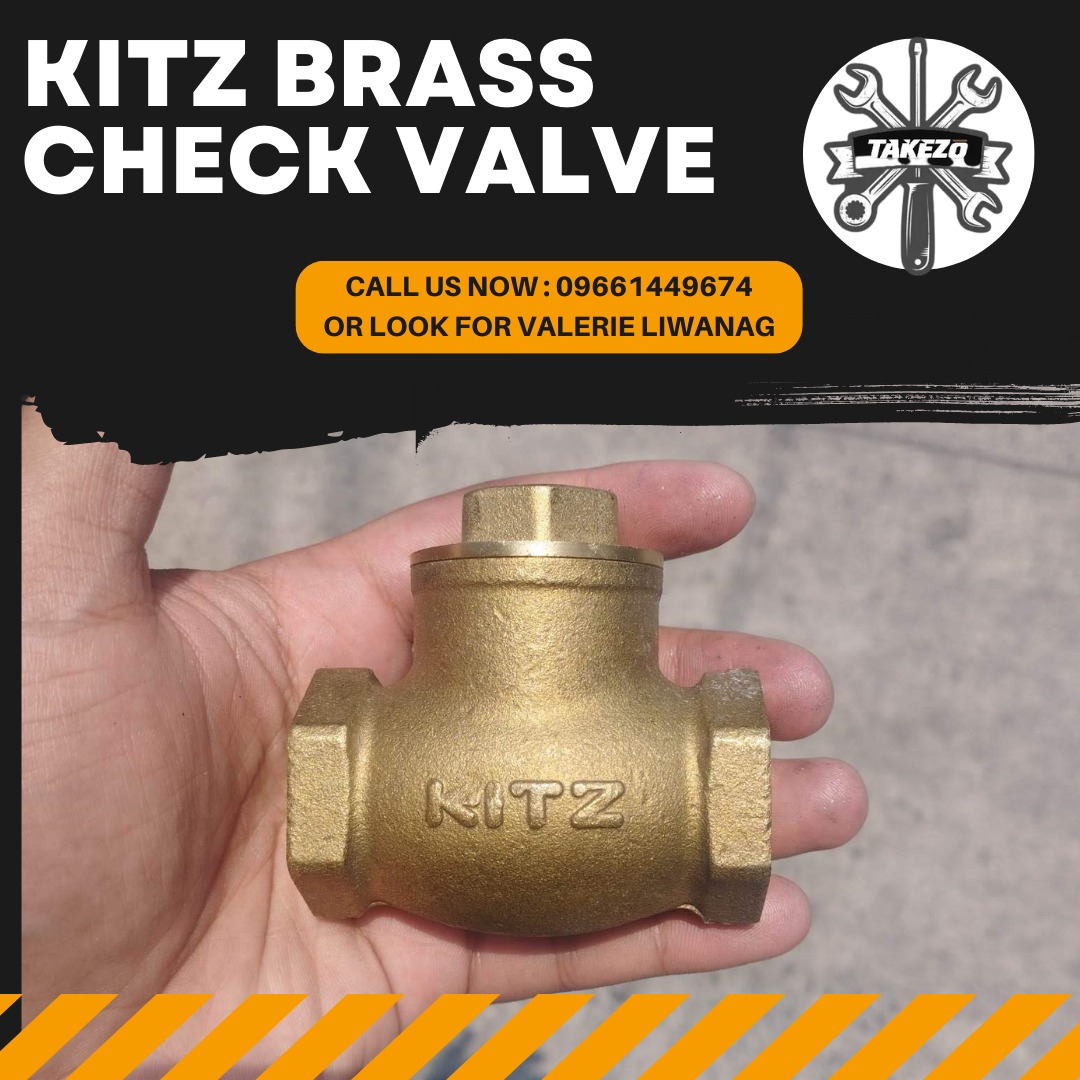 KITZ BRASS CHECK VALVE, Commercial & Industrial, Industrial Equipment ...