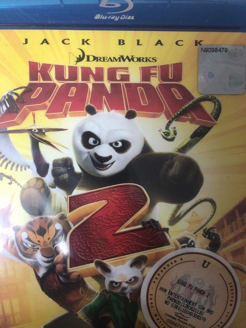 Kung fu panda 2 - Blu ray dvd, Hobbies & Toys, Music & Media, CDs & DVDs on Carousell
