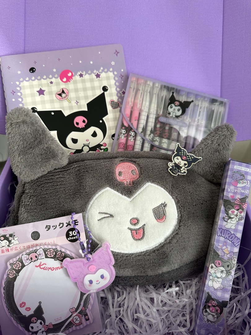 Kuromi birthday set, Food & Drinks, Gift Baskets & Hampers on Carousell