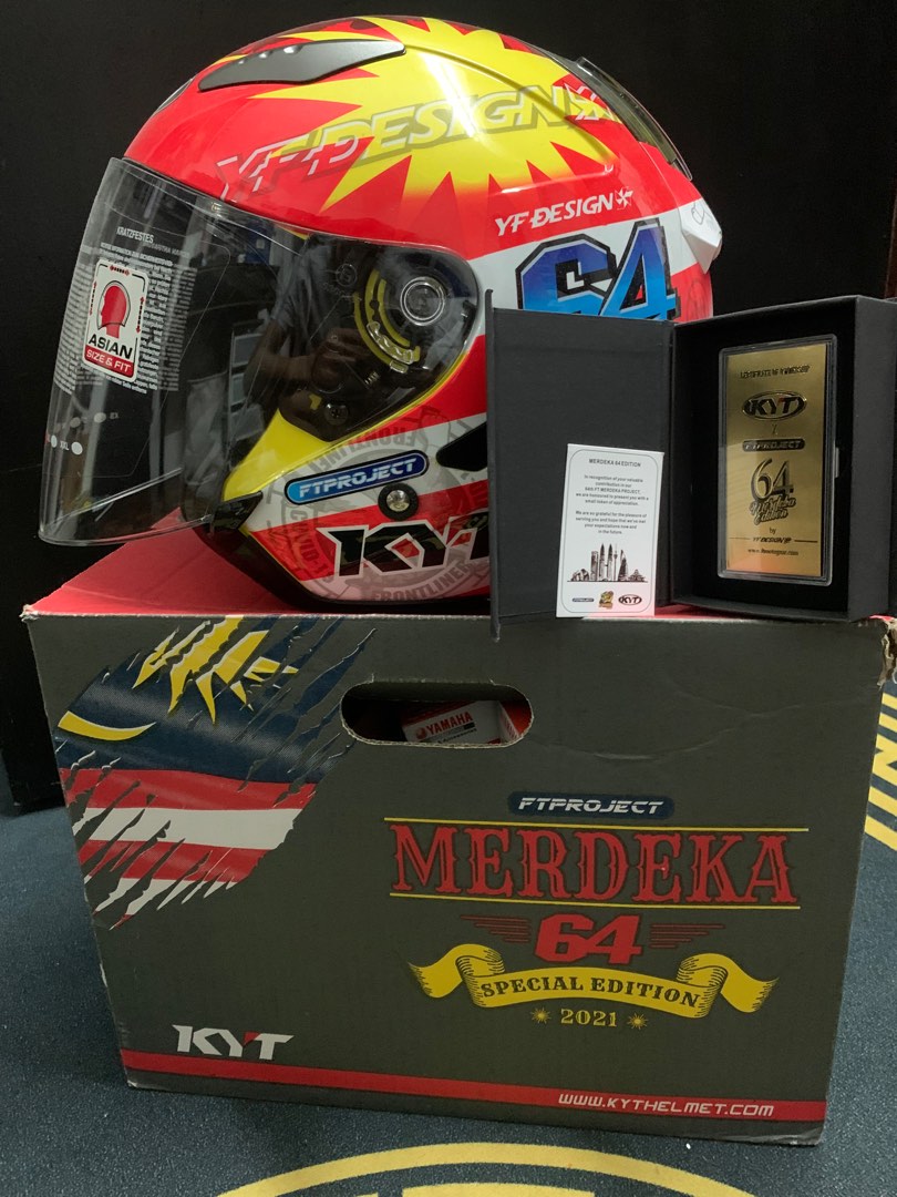 KYT Merdeka 64, Motorbikes on Carousell