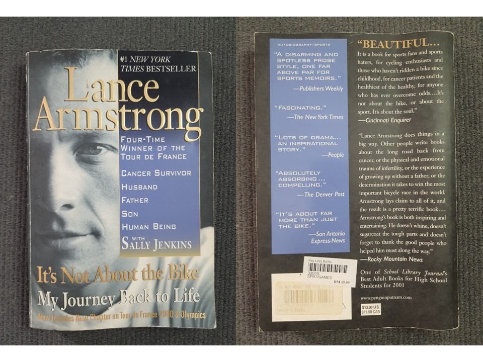 Lance Armstong. It's Not about the Bike. My Journey Back to Life ...