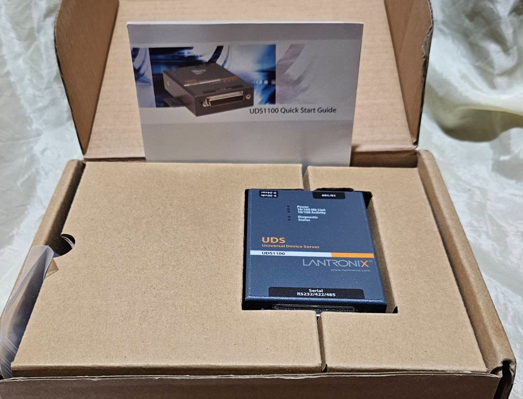 LANTRONIX UDS1100 UNIVERSAL DEVICE SERVER, 電腦＆科技, 商務用科技產品 - Carousell