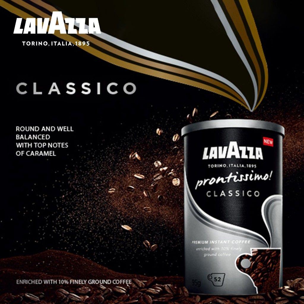 Lavazza prontissimo! Premium instant coffee prontissimo! Classico ...