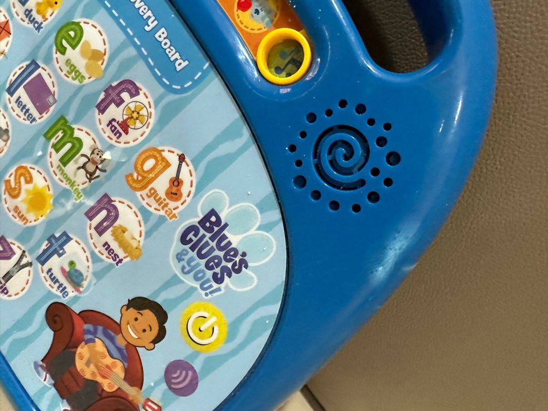 LeapFrog Blue's Clues & You! ABC Discovery Board (Blue) - English ...