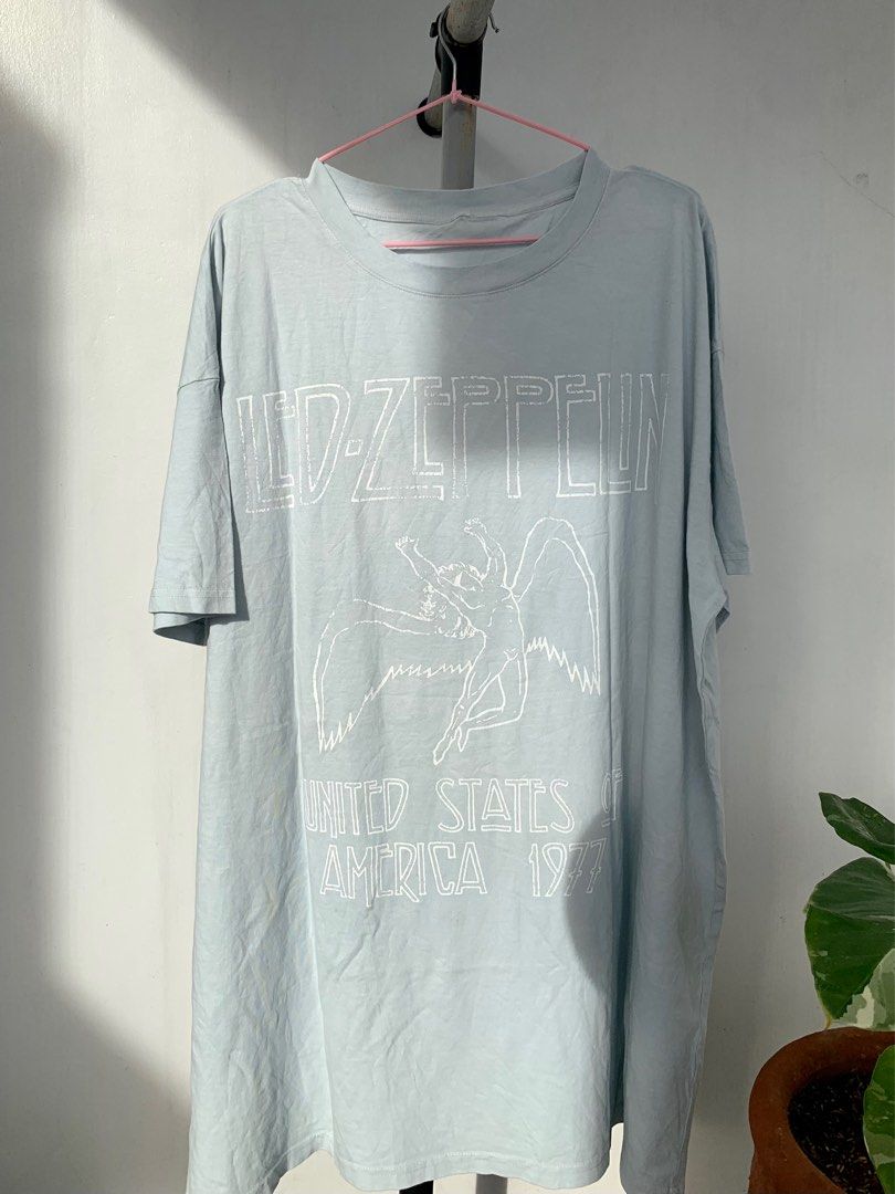 Led Zepp Cotton On, Men's Fashion, Tops & Sets, Tshirts & Polo Shirts ...